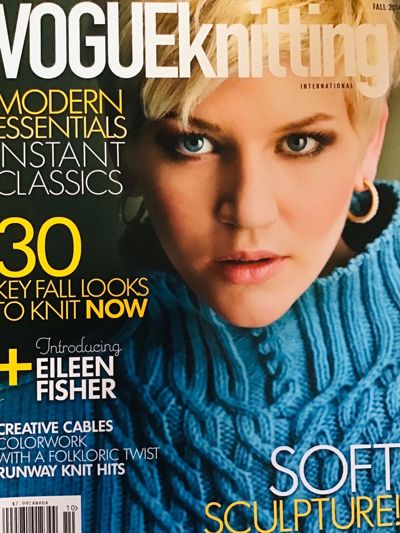 Vogue Knitting International Fall 2014 Women’s Long Sweater Coat ...