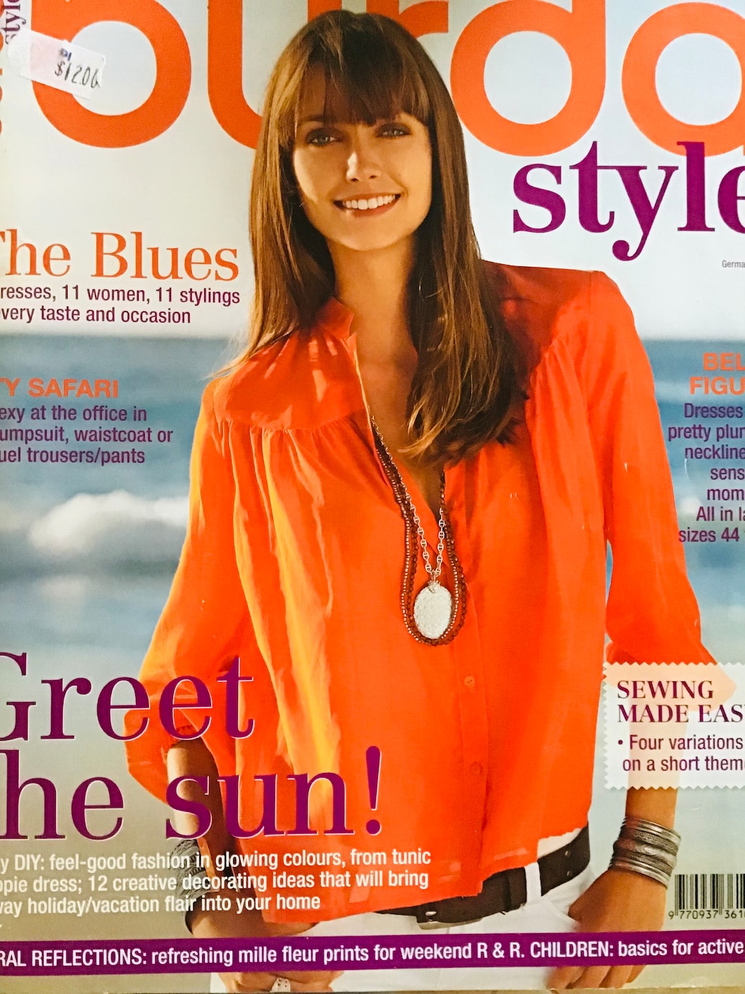 Burda Magazine May 2010 Sewing Pattern Women's Dress - Etsy