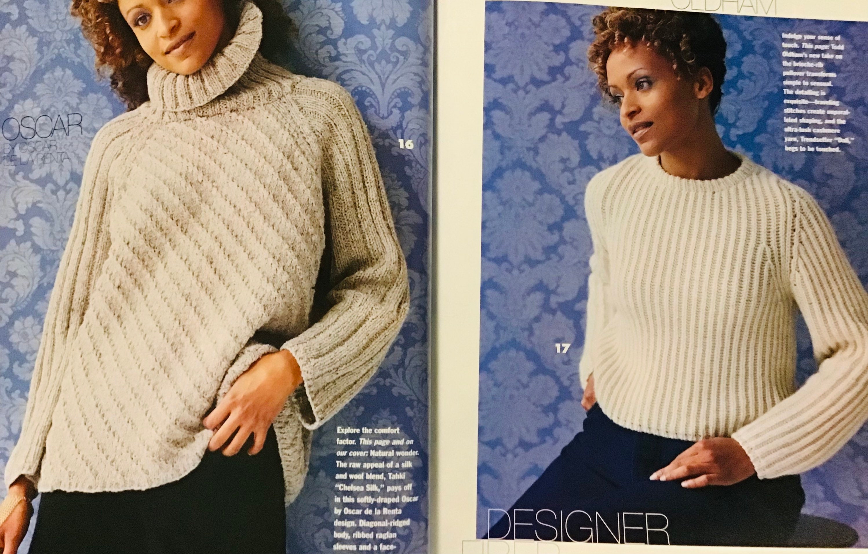 Vogue Knitting International Magazine Pattern Fall 98 - 34 Designs ...