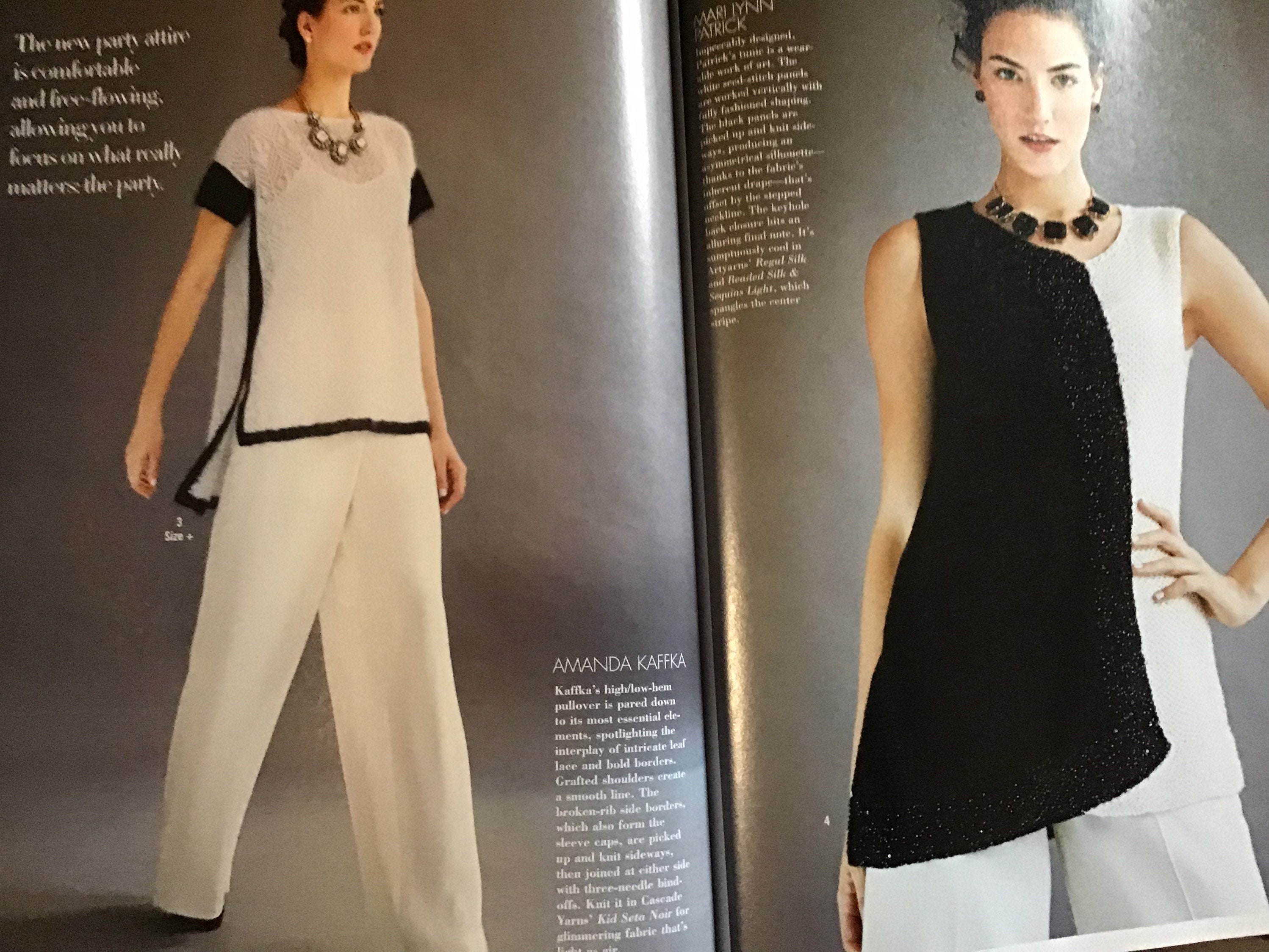 Vogue Knitting Pattern Magazine Holiday 2014 Womens Poncho | Etsy