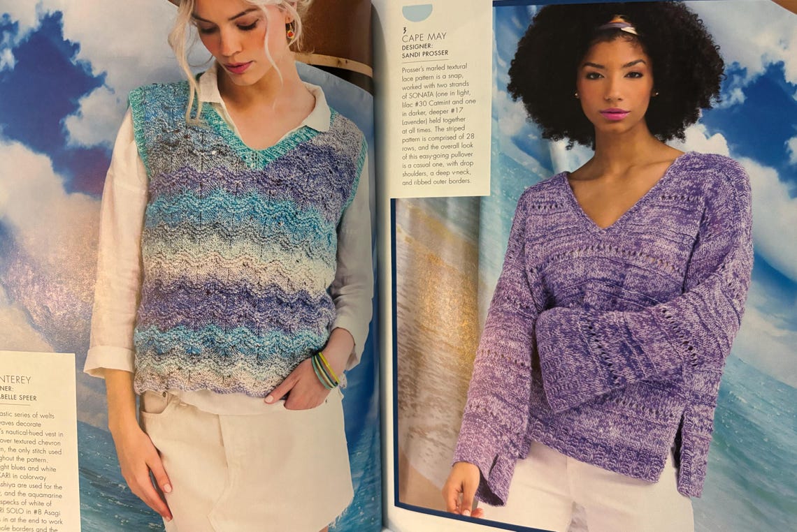 Noro Knitting & Crochet Magazine Pattern Issue 22 - Women’s Poncho ...