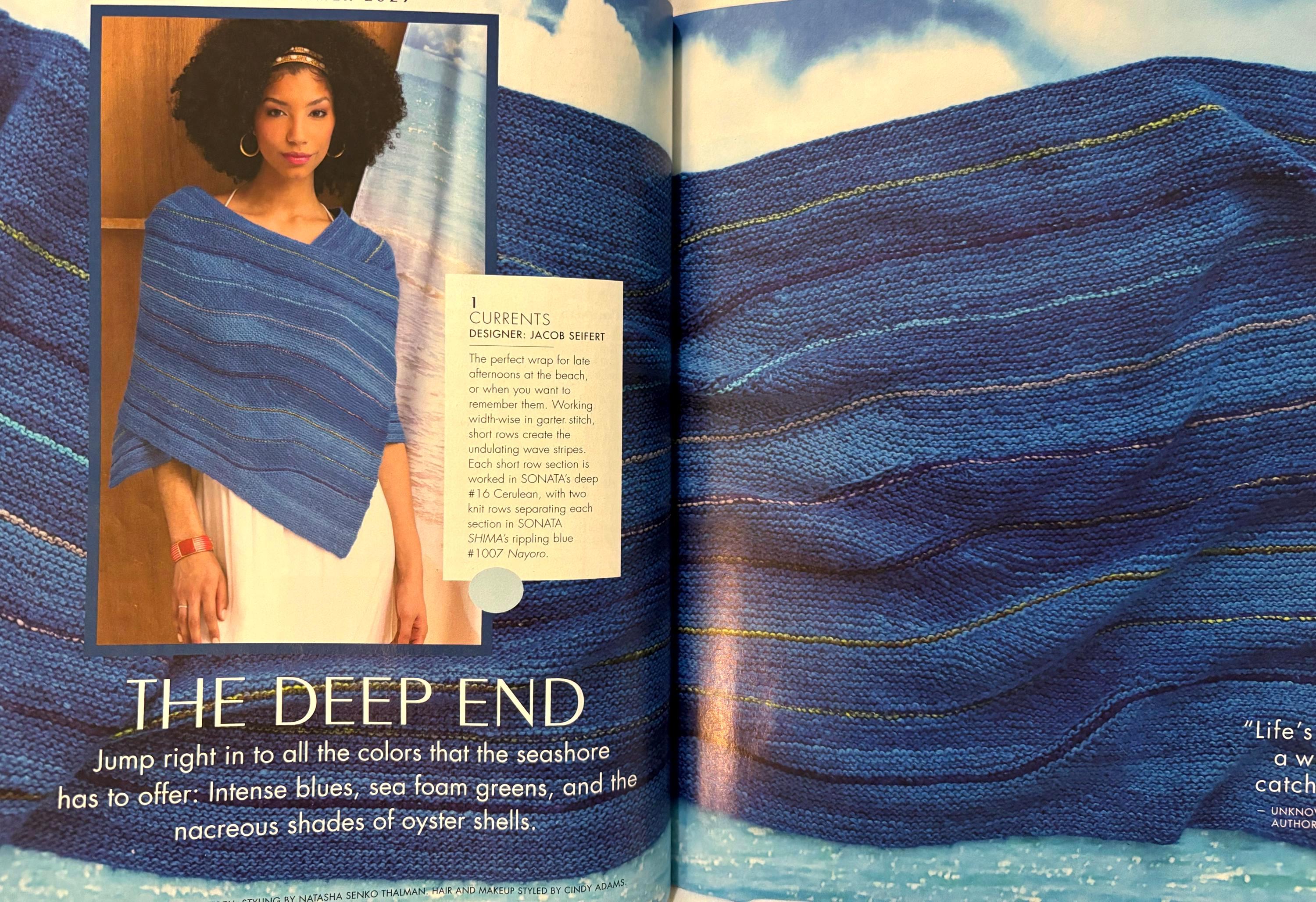 Noro Knitting & Crochet Magazine Pattern Issue 22 - Women’s Poncho ...