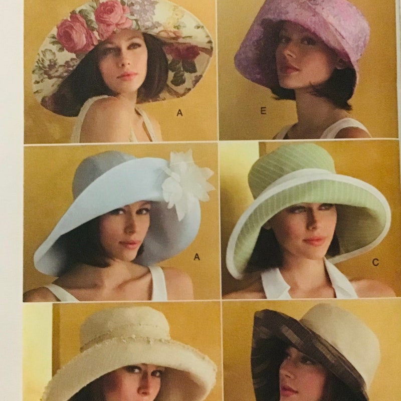 Vogue Hat Pattern - Etsy