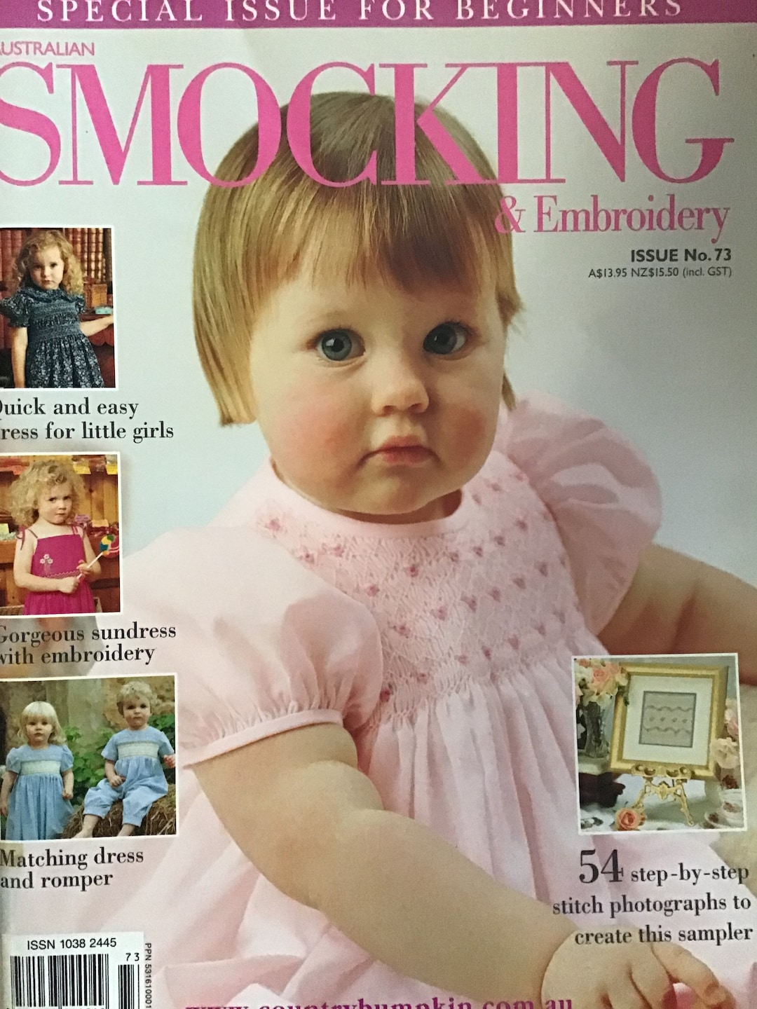 Australian Smocking Embroidery Magazine Issue #73 - Girl’s Dress - 2005 ...