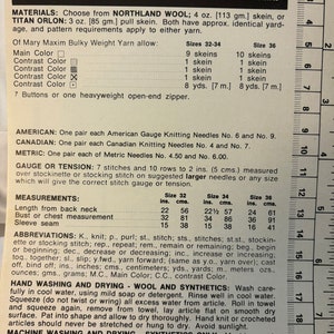 Vintage Knitting Pattern Graph Style Mary Maxim Childrens Mens Womens ...