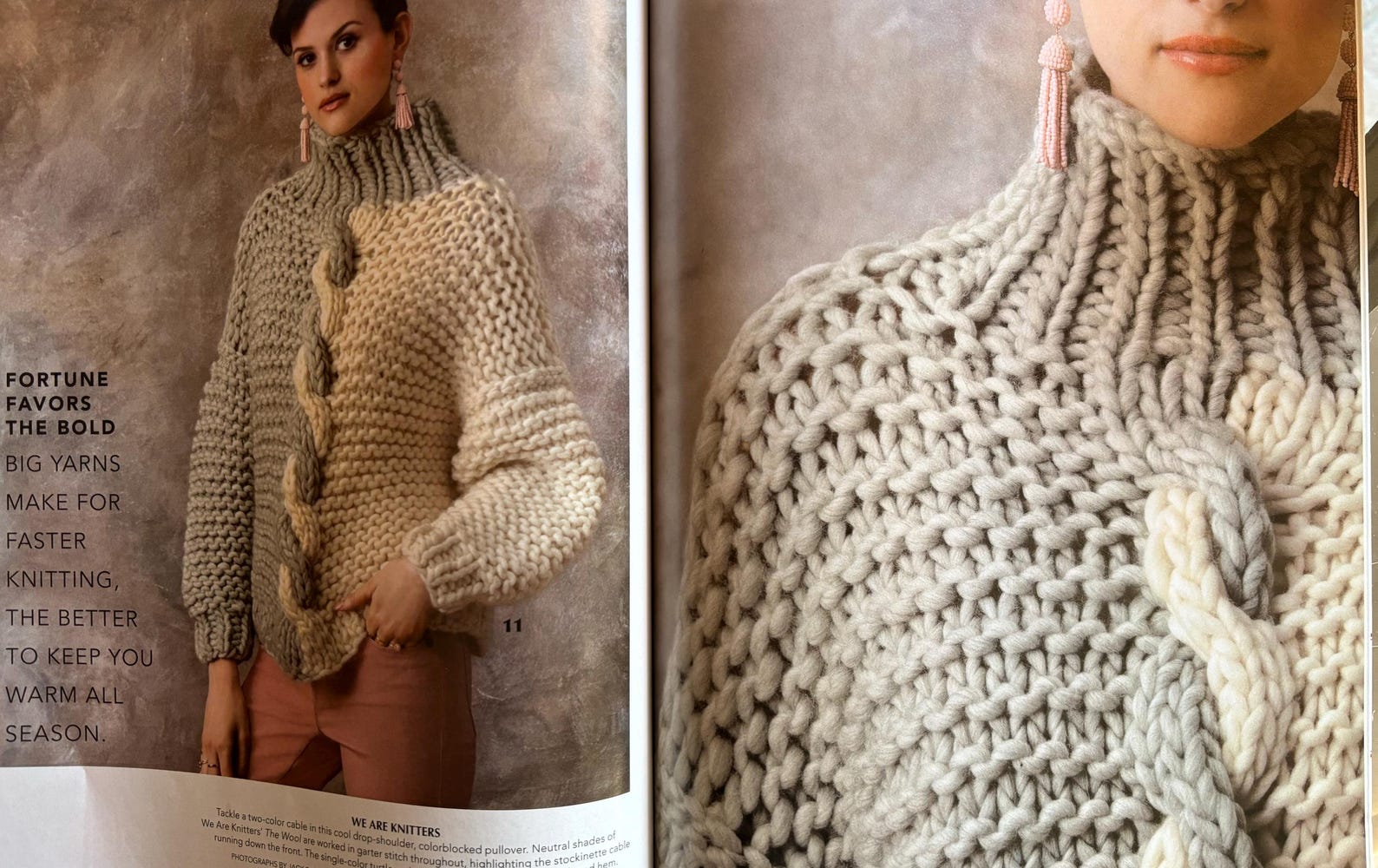 Vogue Knitting International Magazine Pattern Winter 2018/19 Women’s ...