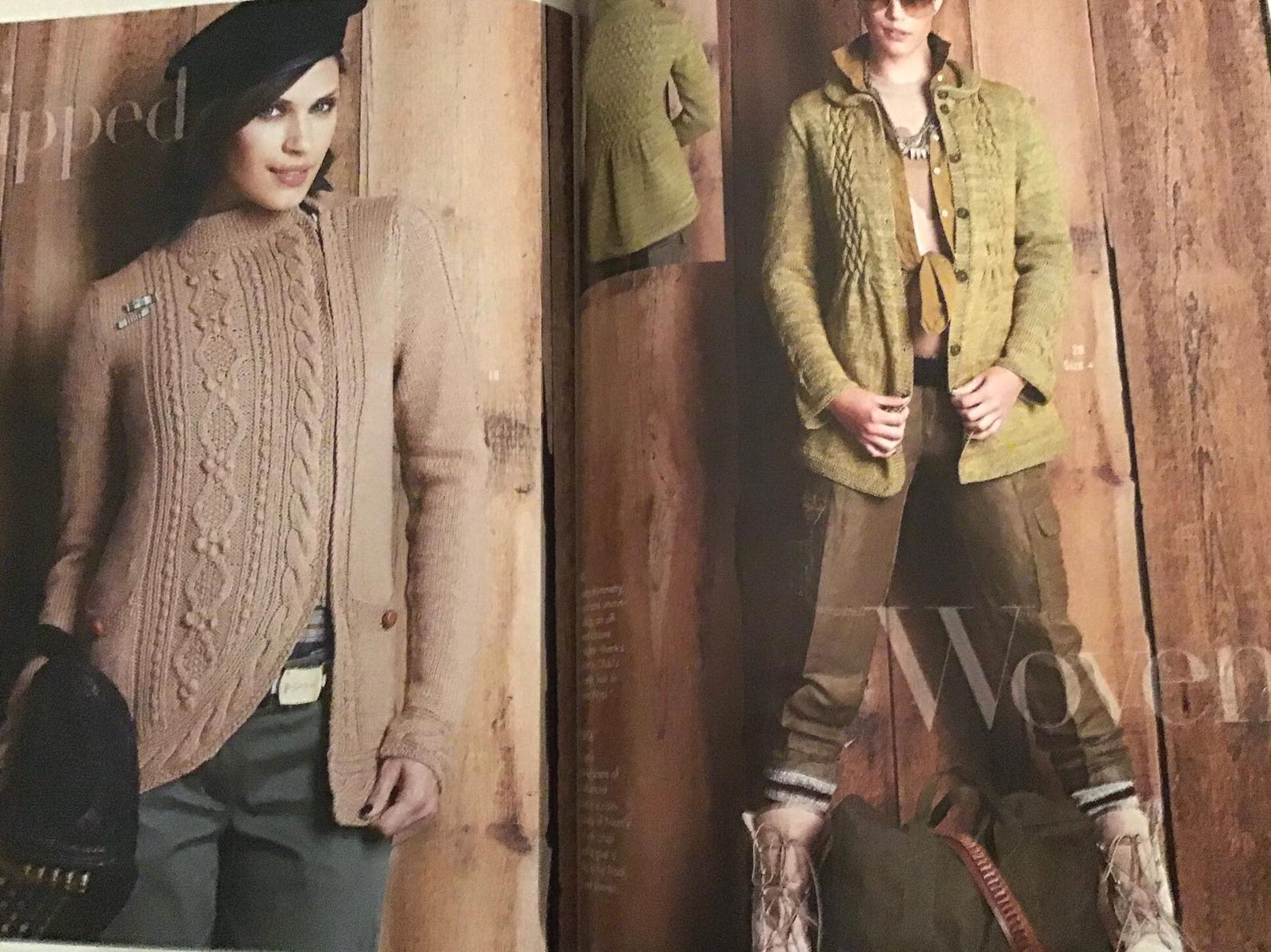 Vogue Knitting International Patter Fall 2010 Women's Cardigans Sweater ...