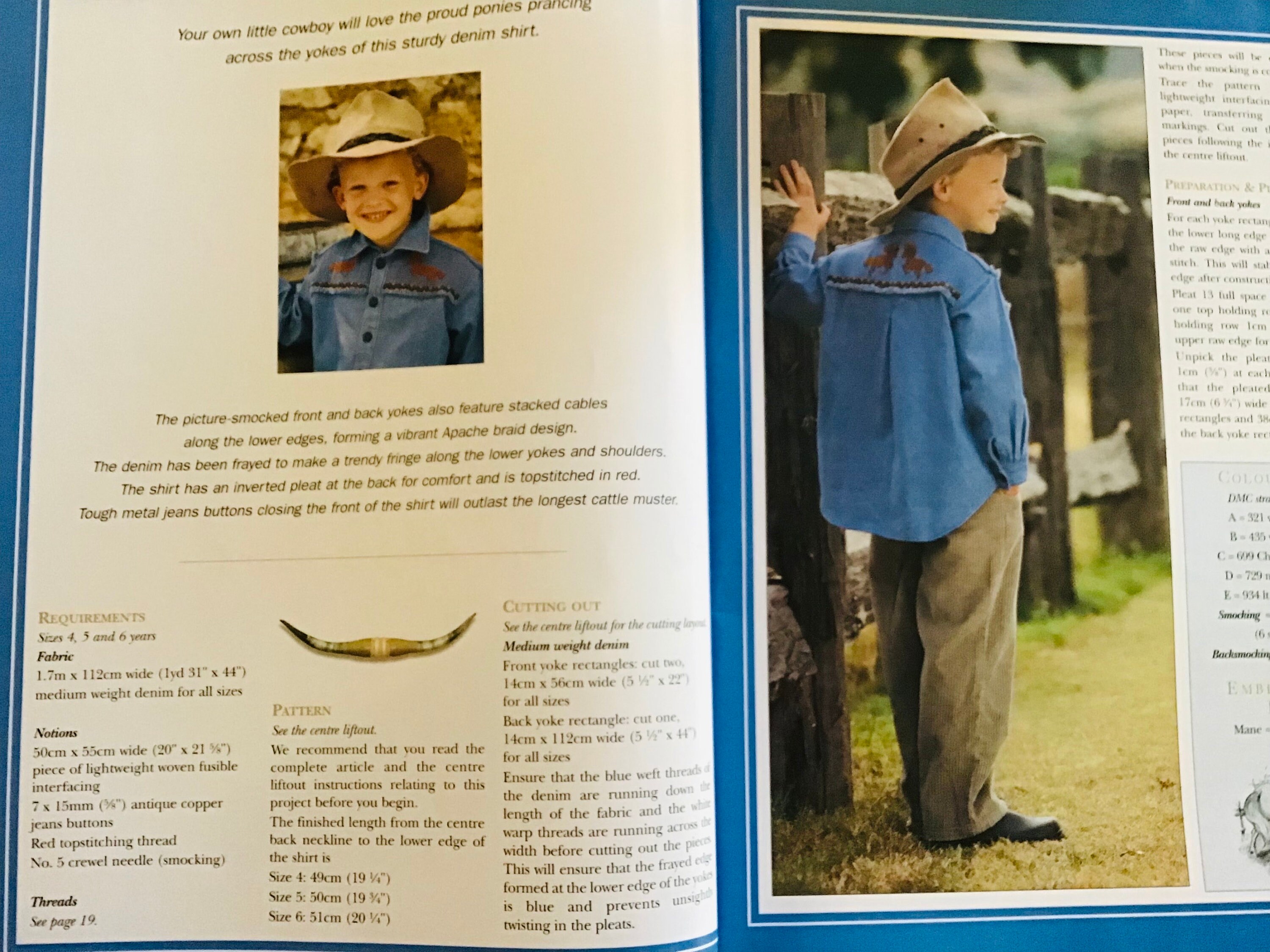 Australian Smocking & Embroidery Issue No. 67 - Sewing Pattern Girl's ...
