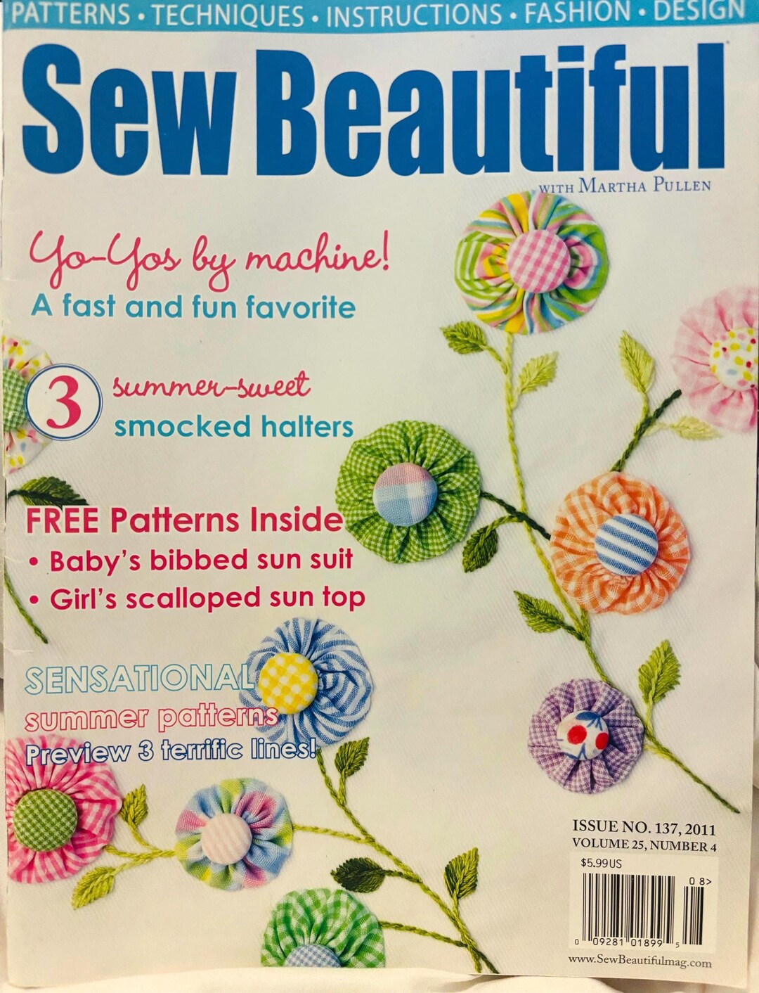 Sew Beautiful Magazine Issue 137 July/august 2011 - Girls Dress- Free ...