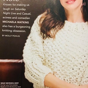 Vogue Knitting Pattern International Magazine Early Fall 2018 Women’s ...