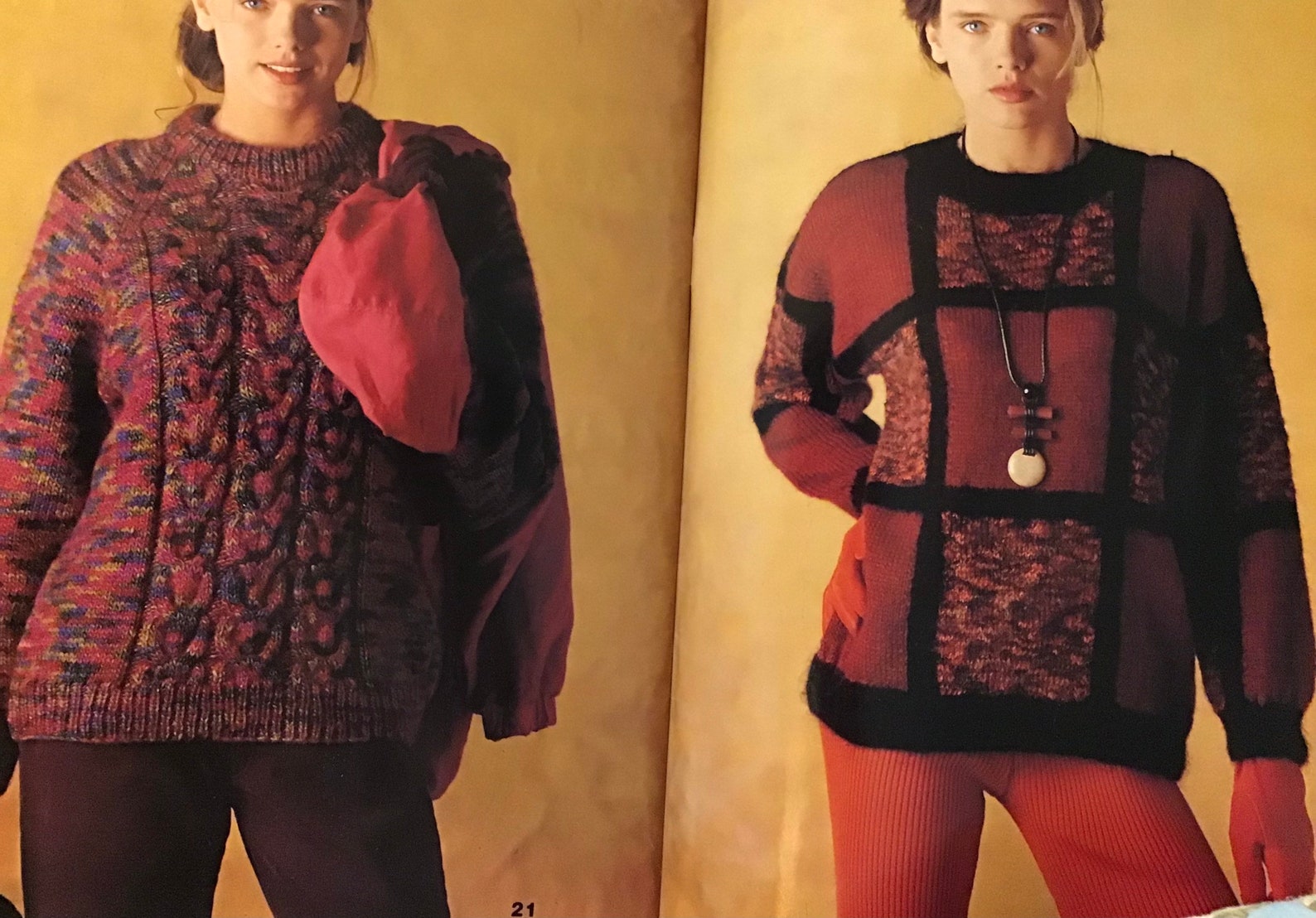 Knitting Pattern Pingouin Magazine No. 137 Women’s Dress Cardigan ...