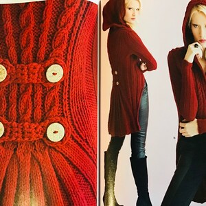Vogue Knitting Pattern Magazine Holiday 2014 Women’s Poncho Hat Scarf ...