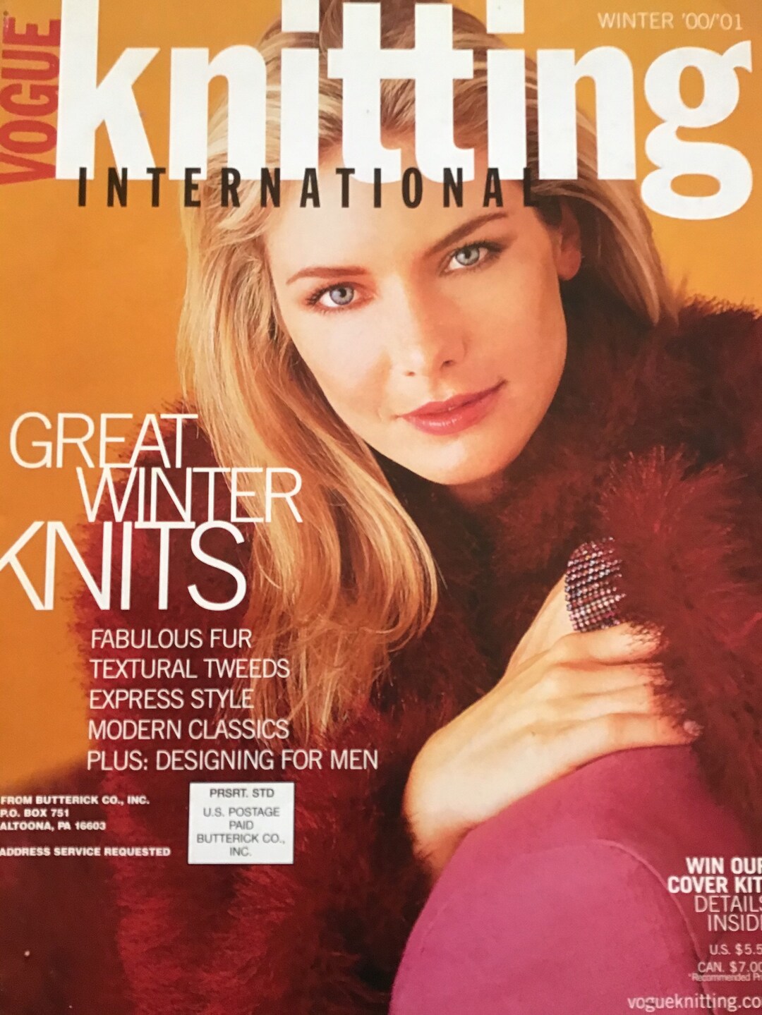 Vogue Knitting International Magazine Winter 00/01 Women's Dress ...