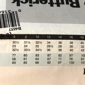 Sewing Pattern Butterick 4657 Women’s Dress in 2 Lengths - Sz 6-8-10-12 ...