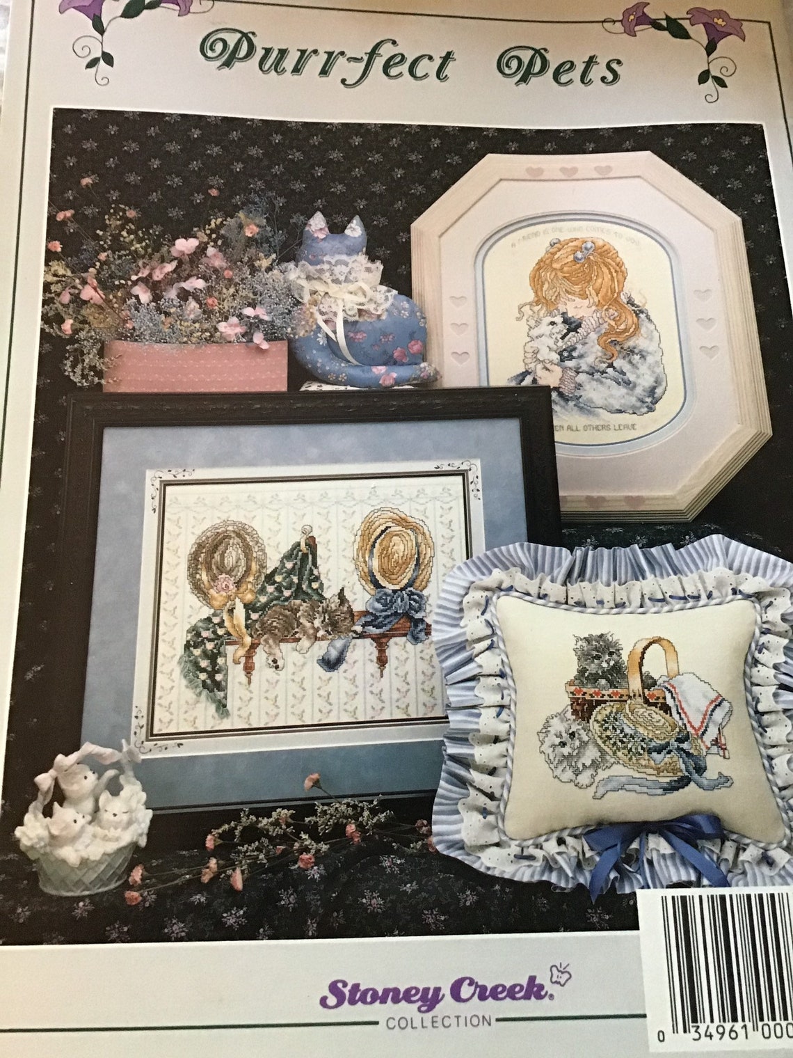 Cross Stitch Pattern Stoney Creek Collection Book 82 - Purr-fect Pets ...