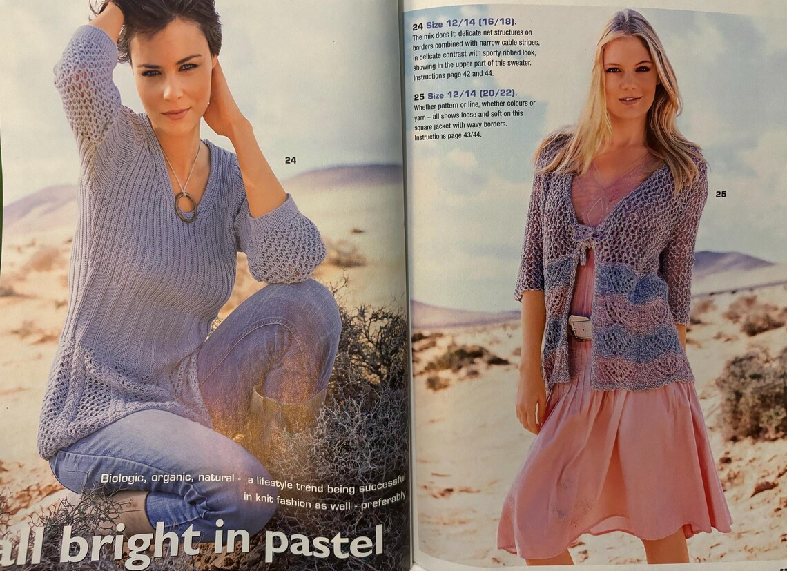 Sandra the Knitting Magazine April 2009 Women’s Cardigan, Sweater -31 ...