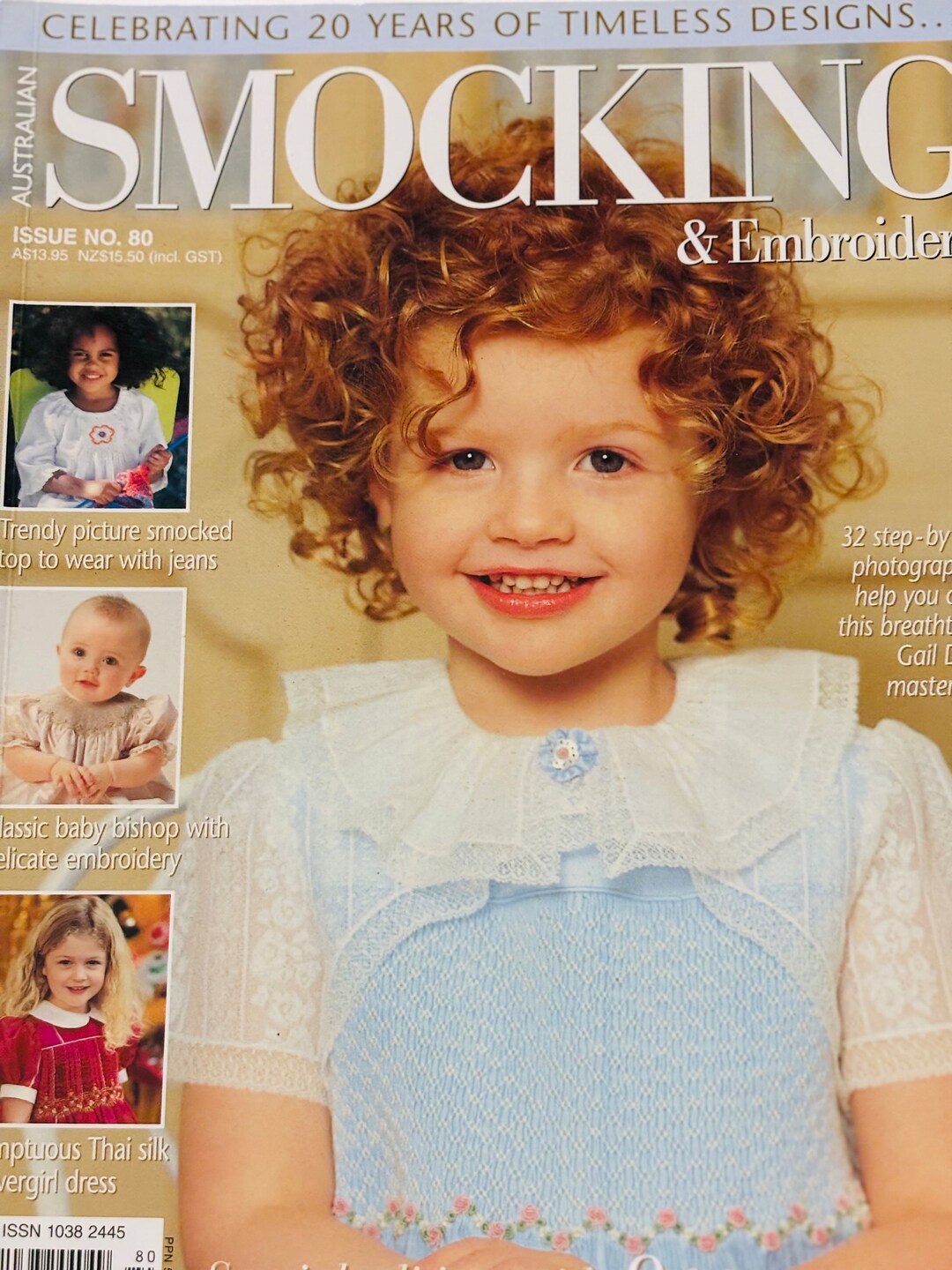 Australian Smocking Embroidery Magazine Issue #80 - Girl’s Dress Baby ...
