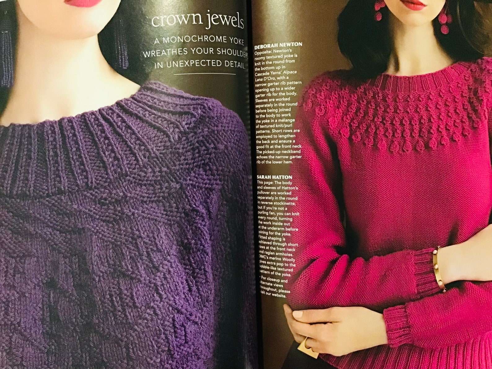 Vogue Knitting Pattern International Magazine Early Fall 2018 Women’s ...