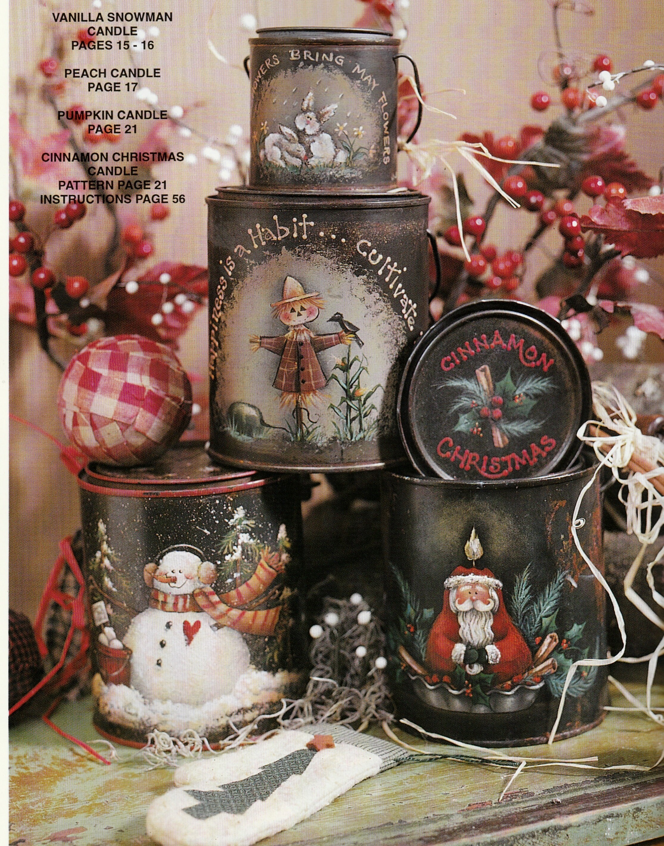 Tole Painting Book Volume 7 Maxine Thomas Country | Etsy