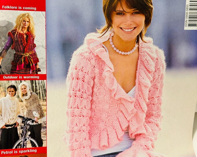 Sandra the Knitting Magazine September 2006 Women’s Cardigan, Sweater ...