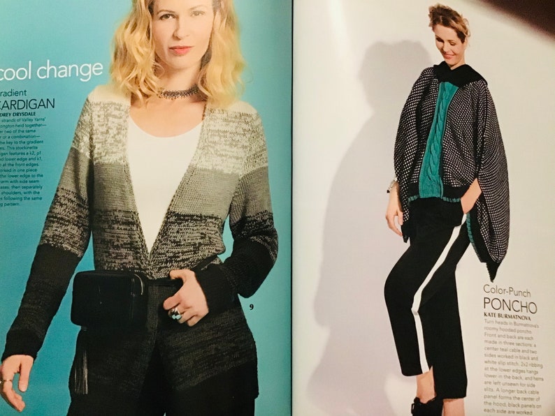 Vogue Knitting Pattern International Magazine Early Fall 2018 Women’s ...