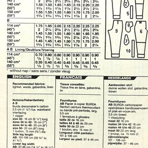 Sewing Pattern Burda 4584 Women’s Pants Size 6, 8-10, 12-14, 16-18, 20 ...