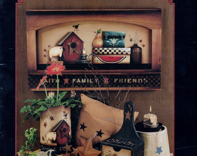 Tole Painting Book Pattern - Country Primitives 14 - Maxine Thomas ...