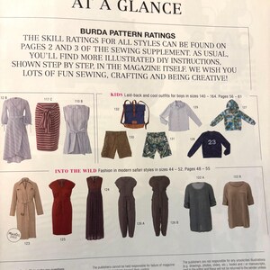 Burda Magazine Sewing Pattern May 2017 Women's Dress - Etsy