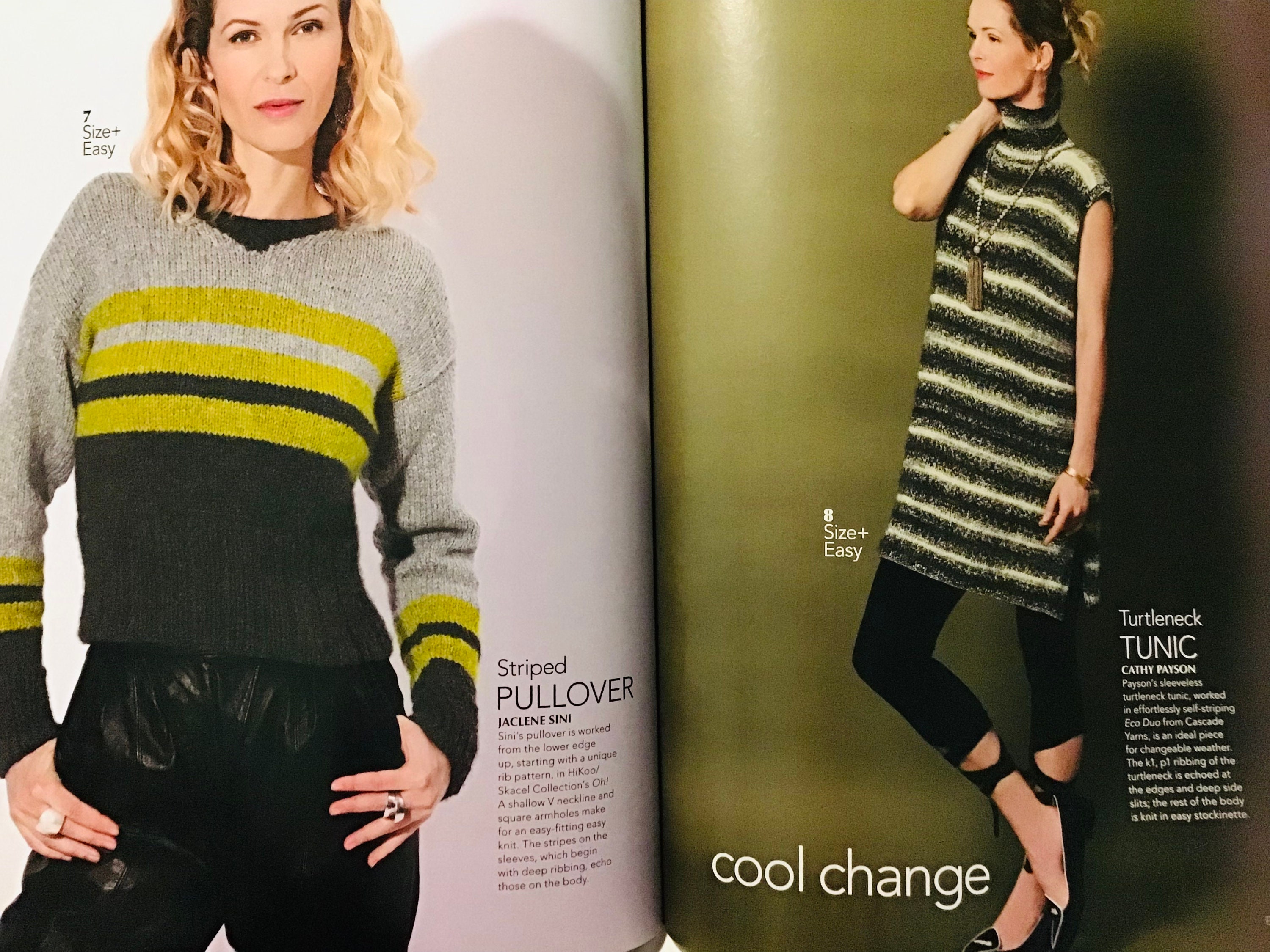 Vogue Knitting Pattern International Magazine Early Fall 2018 Women’s ...