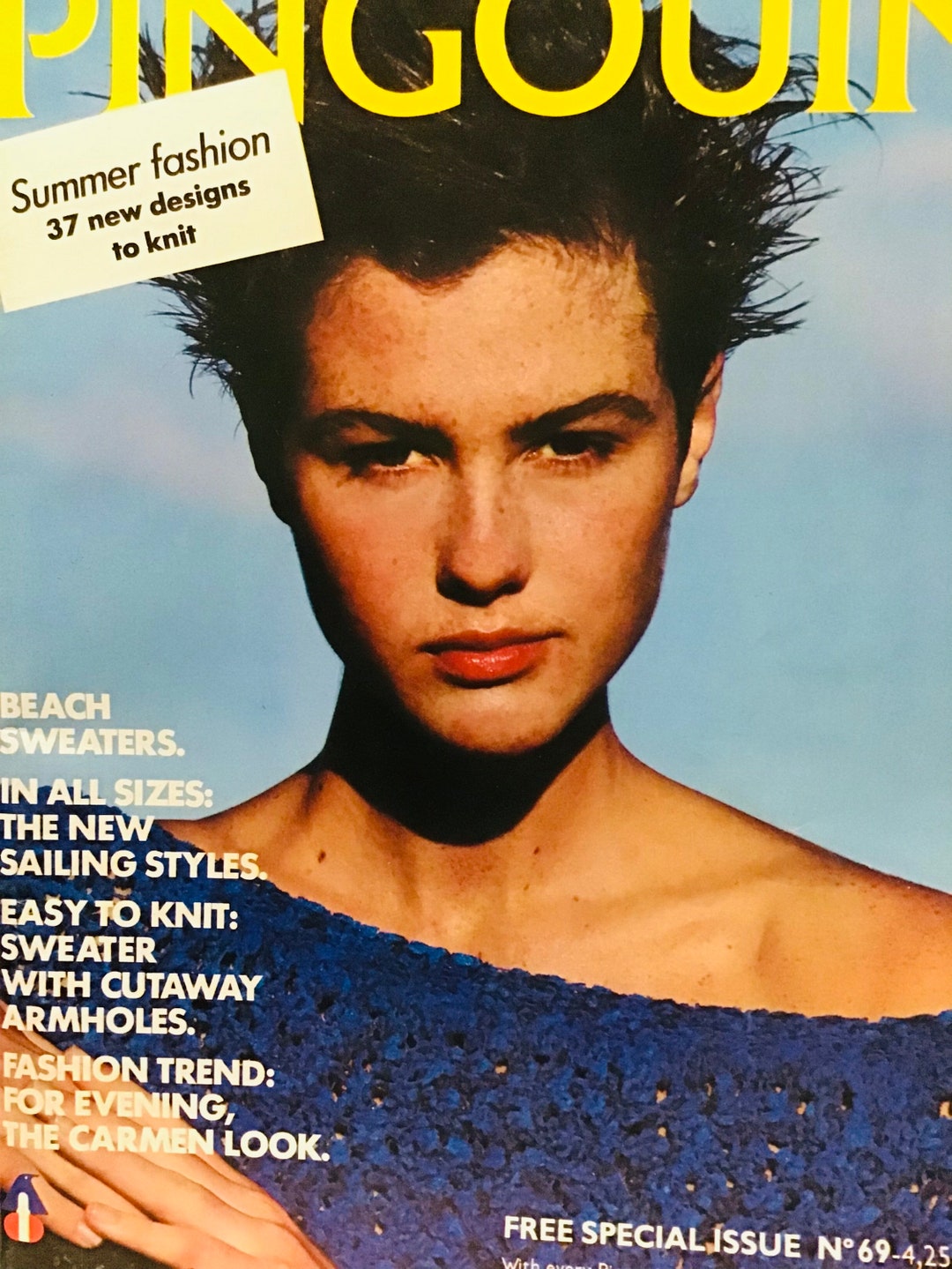 Knitting Pattern Pingouin Magazine No. 69 Women’s Summer Tops - 37 ...