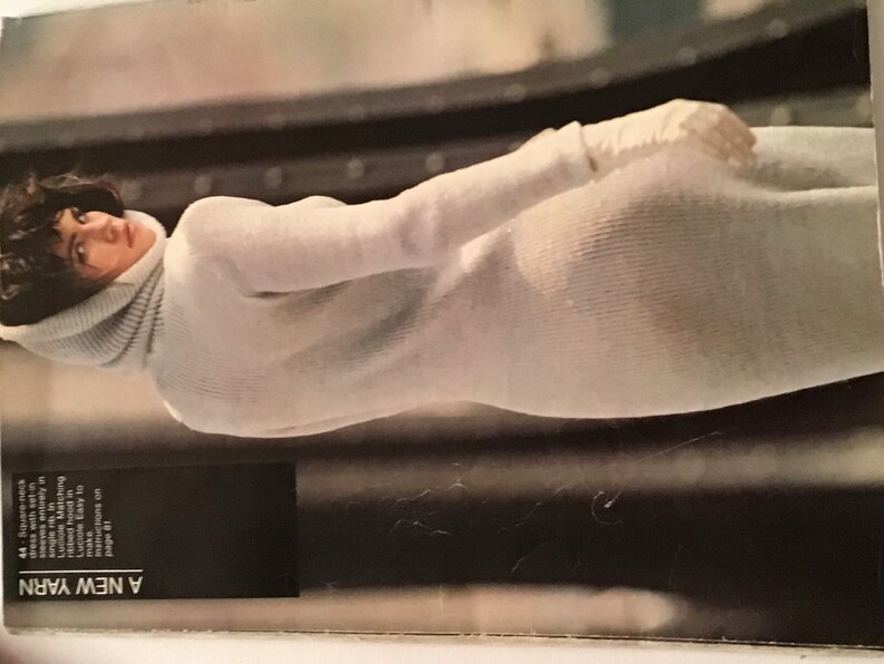 Knitting Pattern Pingouin Magazine No. 76 Womens Aran | Etsy