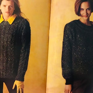 Knitting Pattern Pingouin Magazine No. 137 Women’s Dress Cardigan ...
