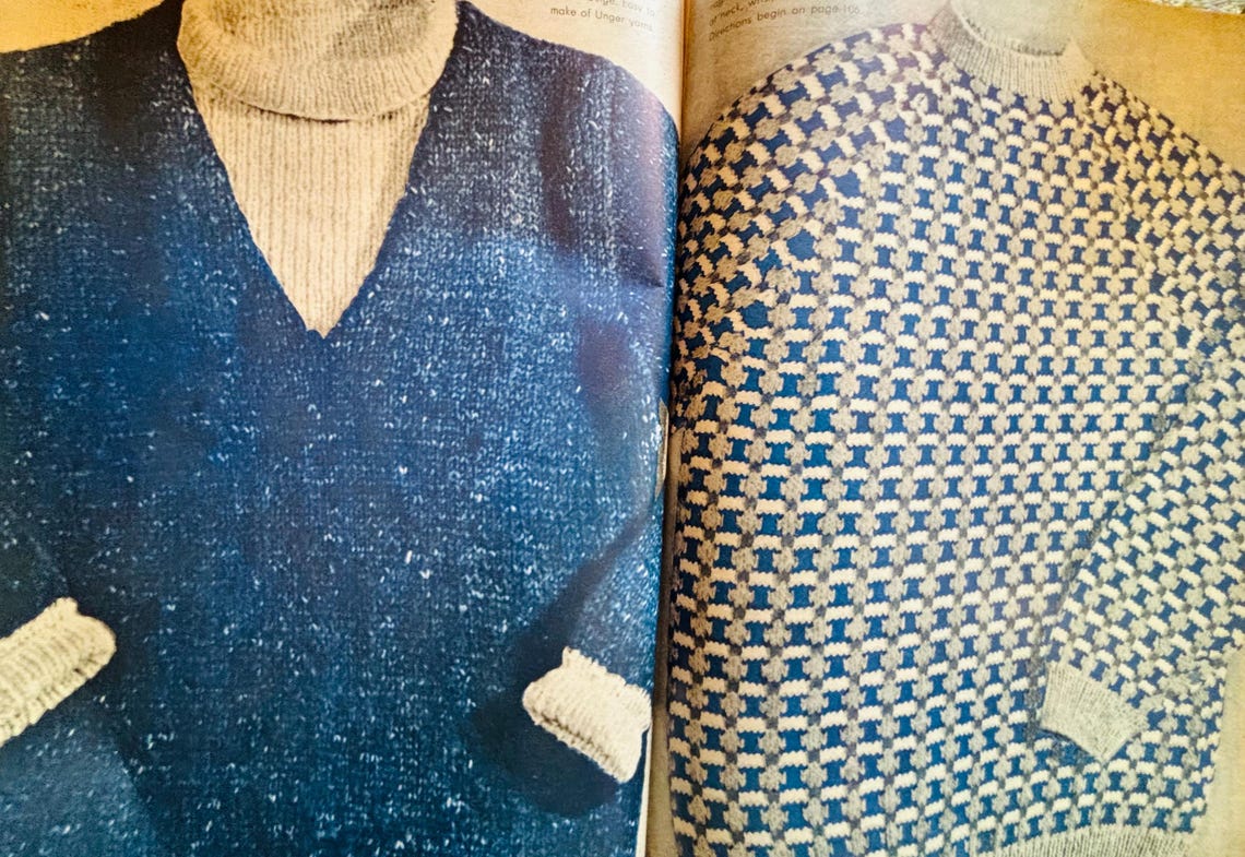 Vogue Knitting Book - Fall & Winter 1964 - Over 50 Designs - Women’s ...