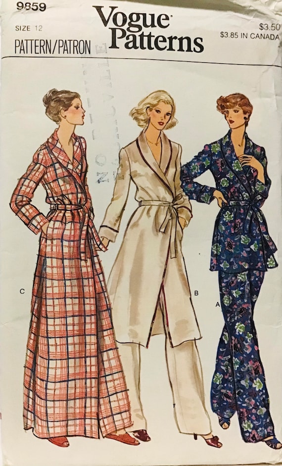 Vintage Sewing Pattern Vogue 9859 Women's Misses' - Etsy