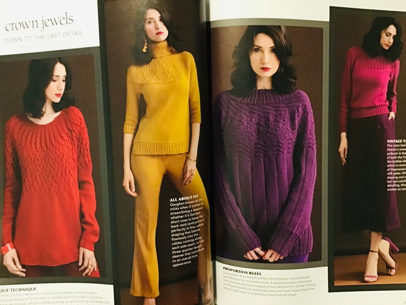 Vogue Knitting Pattern International Magazine Early Fall 2018 Women’s ...