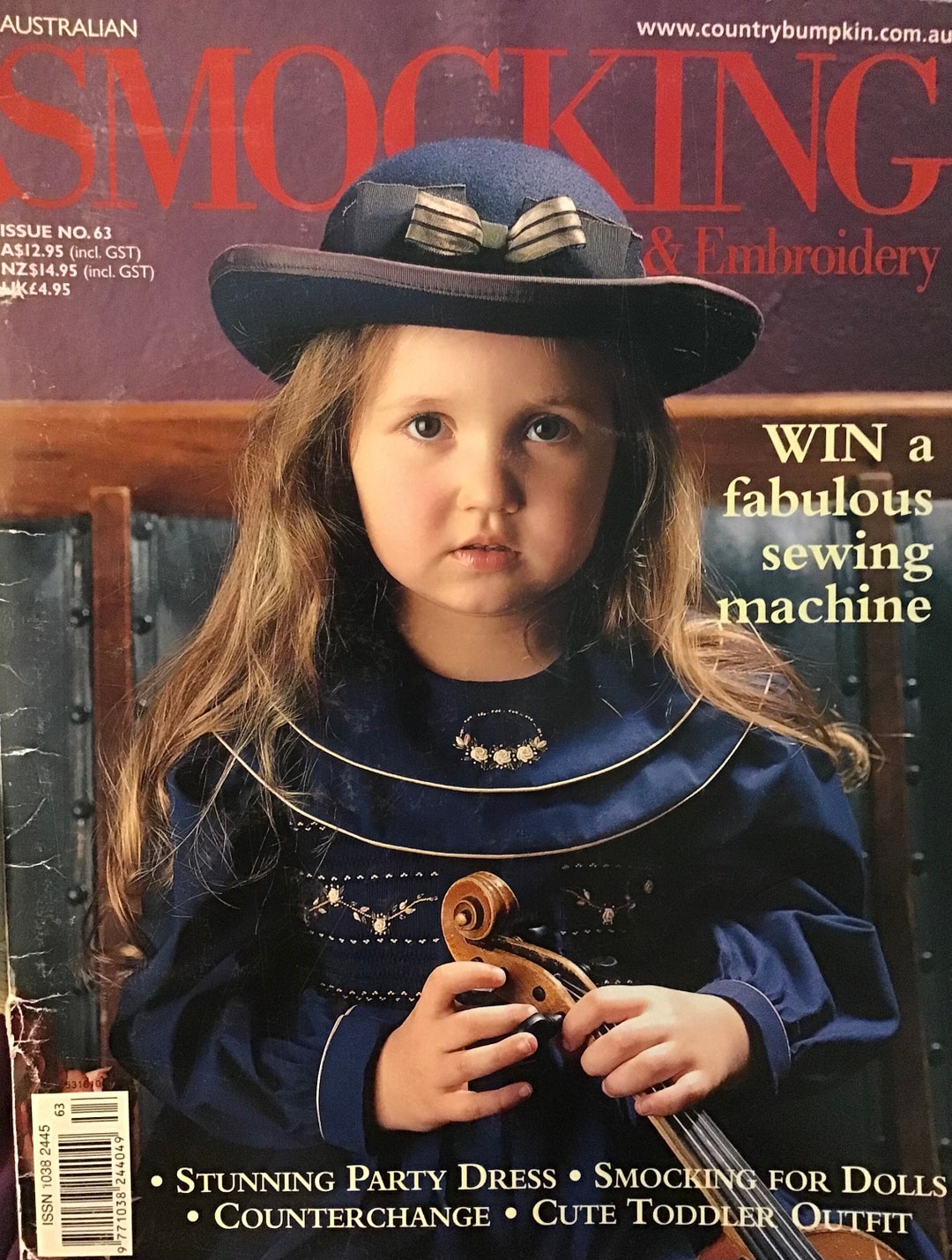 Australian Smocking Embroidery Magazine Issue 63 2003 Flower Girl, Sun ...