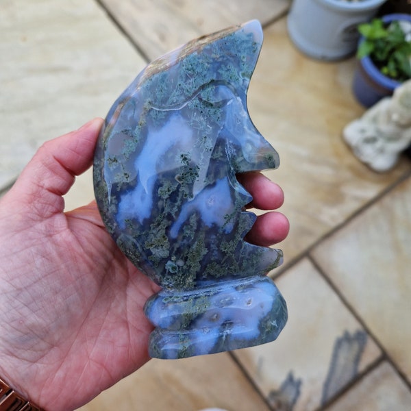 Moon Ornament - Etsy UK