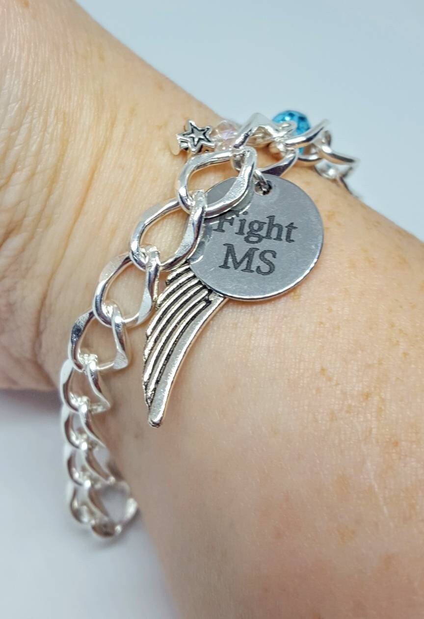 Multiple Sclerosis Jewelry MS Bracelet - Etsy UK
