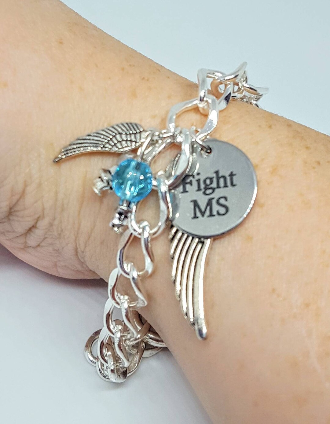 Multiple Sclerosis Jewelry - MS Bracelet - Etsy UK