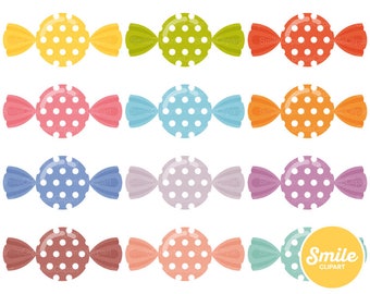 Polka dot candy | Etsy