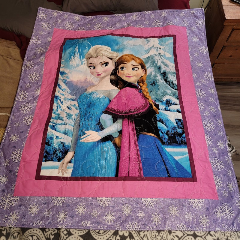 Frozen Quilt - Etsy