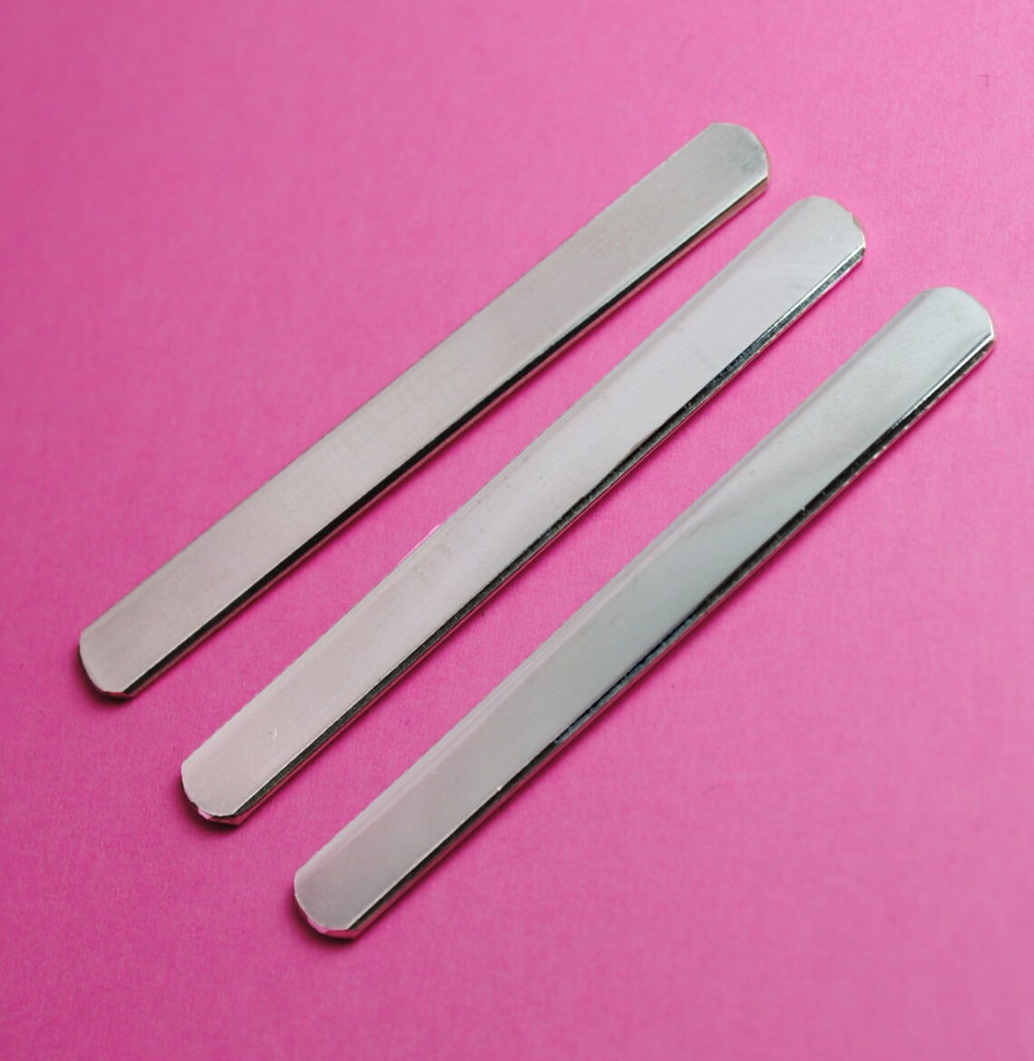 Sterling Stamping Blanks Twenty Five 1/4 Sterling | Etsy