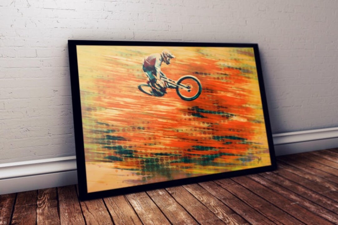 Kurt Sorge Mountain Bike Art Print: Santa Cruz Photography - Etsy