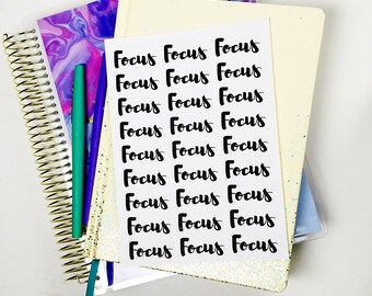Focus Planner - Etsy