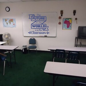 Classroom Wall Decal, Classroom Decor, Classroom Wall Art, Teacher ...