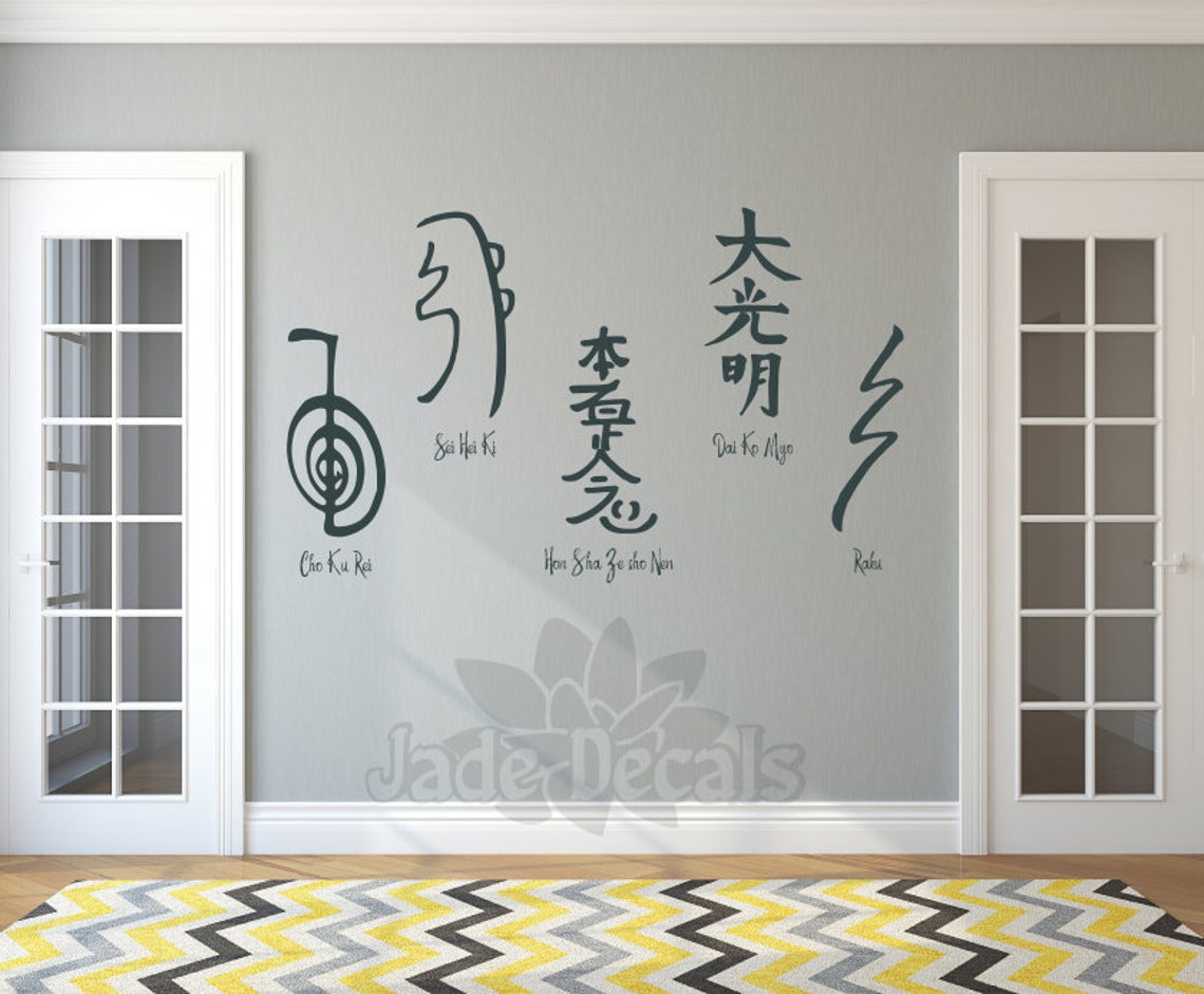Reiki Wall Decals Reiki Wall Art Reiki Gifts | Etsy Canada