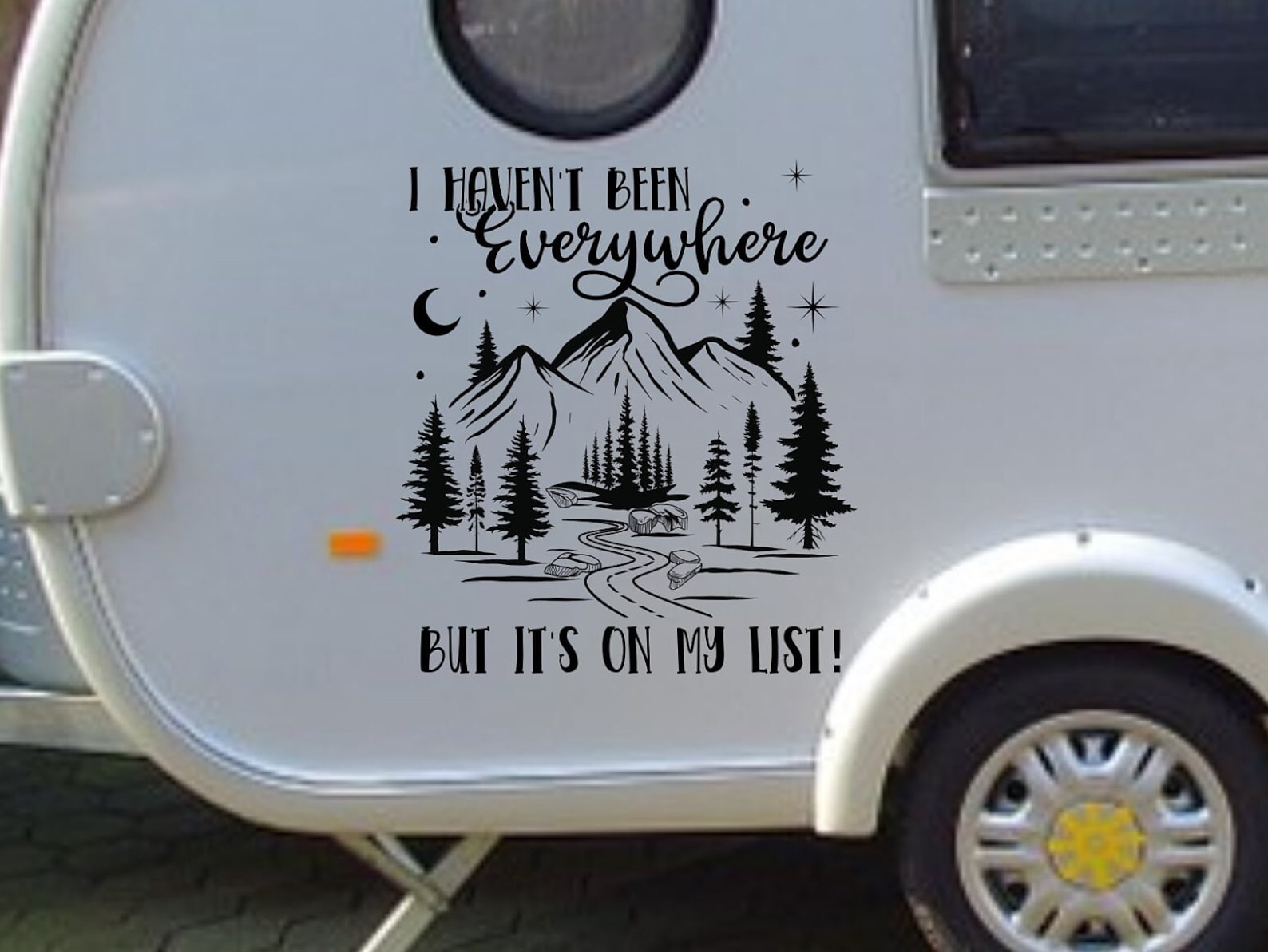 Funny RV Decal: We Haven't Been Everywhere but It's on Our List ...
