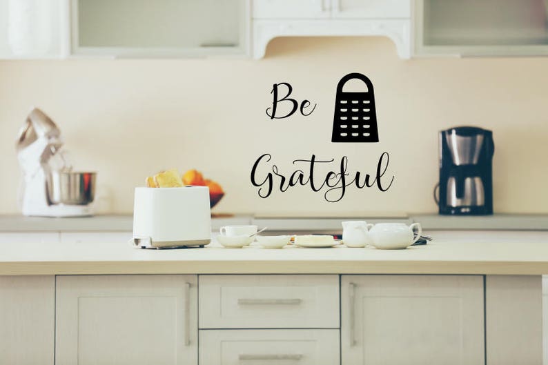 Kitchen Wall Decals Kitchen Utensil Art Roll With It - Etsy