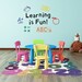 Learning is Fun Wall Decal// Kindergarten and Preschool Decor - Etsy