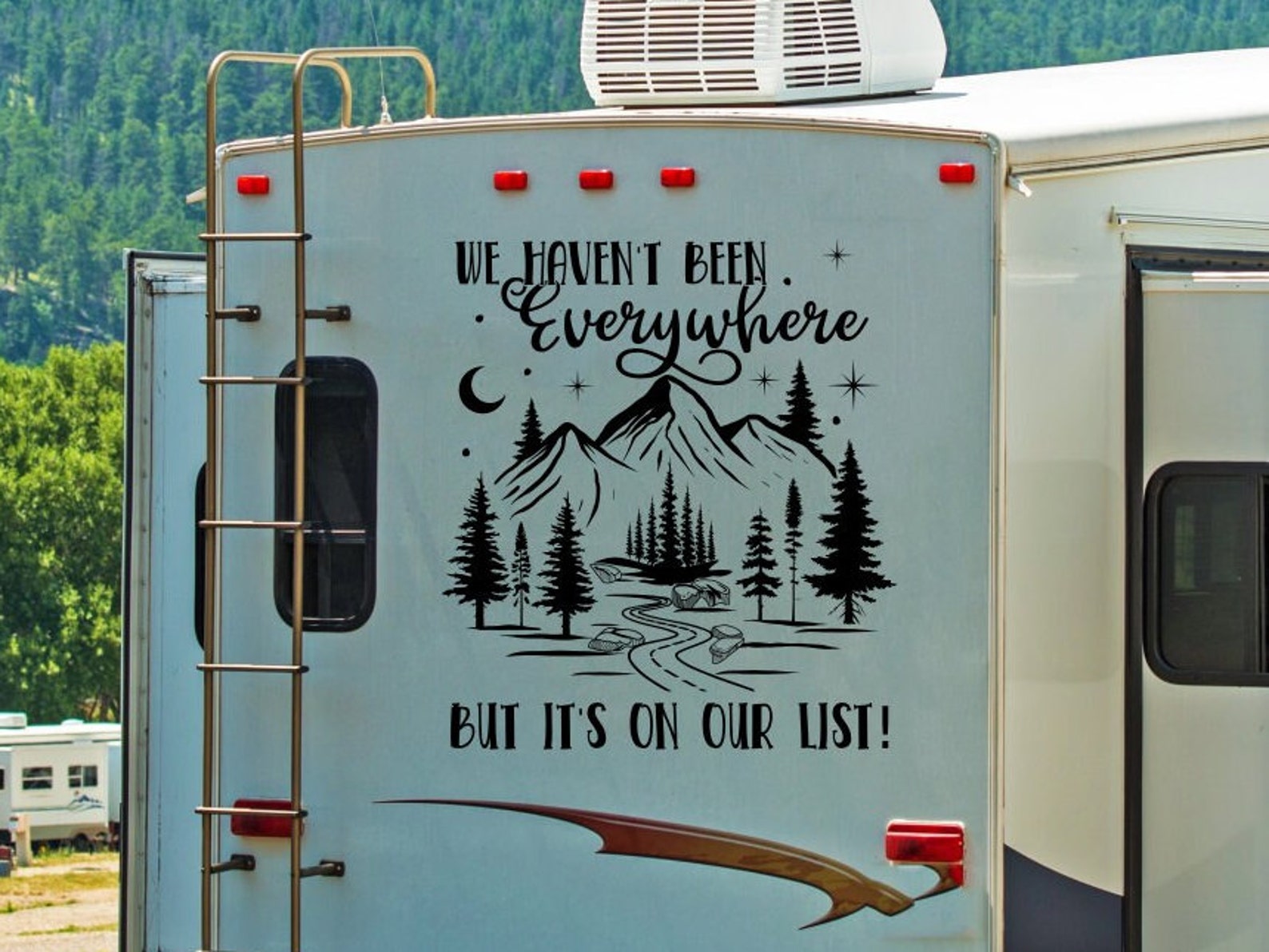 Funny RV Decal: We Haven't Been Everywhere but It's on Our List ...